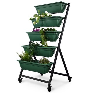 Vertical Raised Garden Bed Freestanding Elevated Planters - Bed Bath & Beyond - 36406098