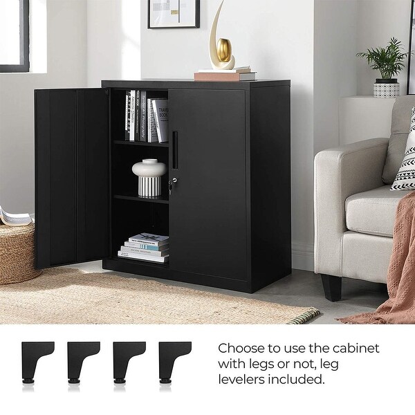 Salinas Small Storage Cabinet with Doors and Shelves by Bush Furniture ...