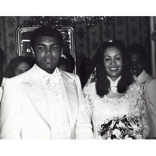 Muhammad and Veronica Ali at their wedding Photo Print - Bed Bath ...