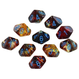 Chessex Nebula Primary/blue Set of Ten d10 Dice - Bed Bath & Beyond ...