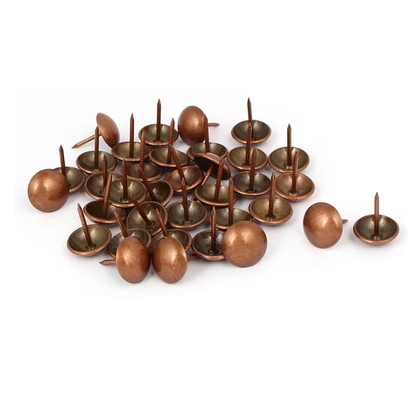 16mm Dia Upholstery Nail Decorative Tack Stud Push Pin Thumbtack 35PCS ...