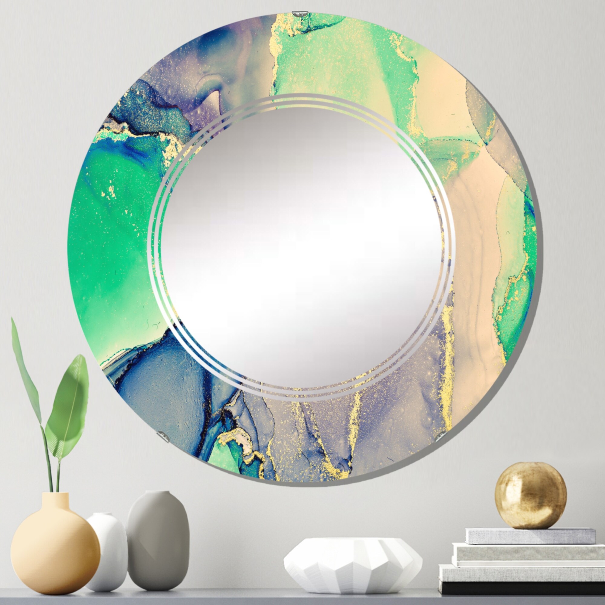 Purple Green Mirrors - Bed Bath & Beyond