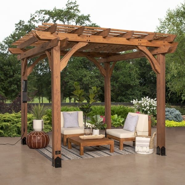 rustic pergolas