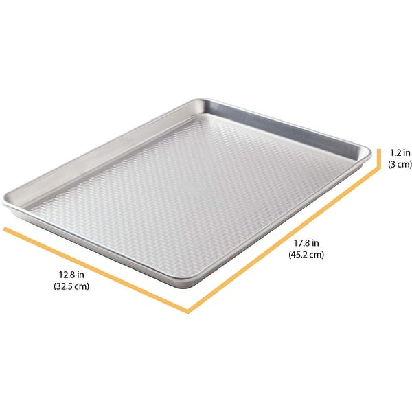 Chicago Metallic CM5234613 13"x18" Uncoated Textured Aluminum Large ...