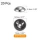 Push on Push Nut Caps Axle Push Nut Fastener for Hand Trucks, and ...