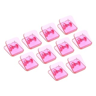 Paper and Bag Clips,10Pcs Square Clamps Snacks Bag clips,Transparent ...