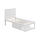 Lolanda TWIN BED White Finish - Bed Bath & Beyond - 38450664