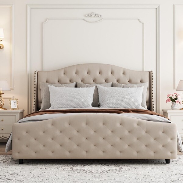 Upholstered bed back store