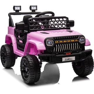 12V Kids Ride-On Truck, Electric Car with Remote Control, Dual 30W ...
