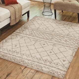 Orian Rugs Shagadelic Gabbeh Trellis Off-White - Bed Bath & Beyond ...