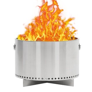 20.5in Portable Outdoor Smokeless Fire Pit for Backyard - Bed Bath ...