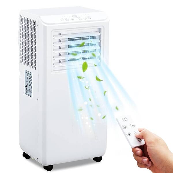 10000 Btus Portable Air Conditioner with Cool, Fan and Dry Function - N ...