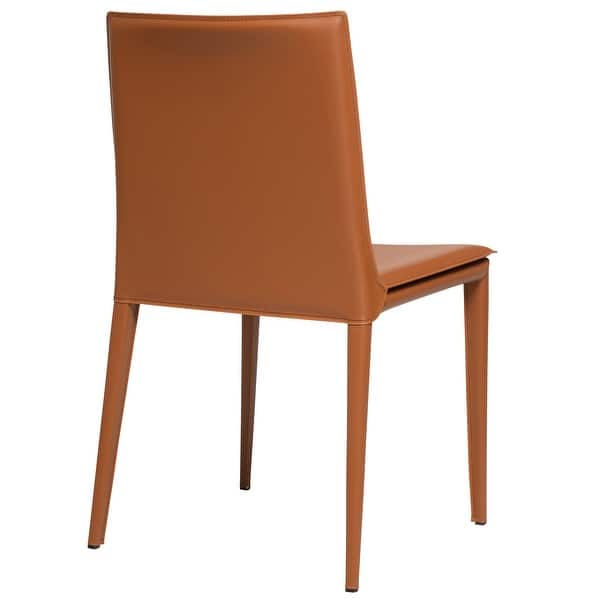 Hilton (Single) Modern Leather Upholstered Dining Chair - On Sale - Bed ...