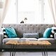 Greenage Cedar Wood Coffee Table 4 Panels Table - 40''x20''x20''H - Bed ...