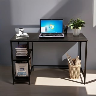 Computer Desk, 47.24 inch Home Office Desk, Simple Style PC Table - Bed ...