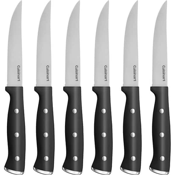 Cuisinart Classic Forged Triple Rivet, 6-Piece Steak Knife Set ...