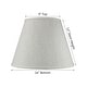 Textured Oatmeal Empire Hardback Lamp Shade - Bed Bath & Beyond - 18421746
