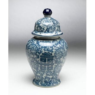 Hampartsum Porcelain Ginger Urn - Bed Bath & Beyond - 42707976
