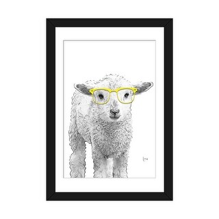 iCanvas "Lamb With Yellow Glasses" by Printable Lisa's Pets - Bed Bath ...