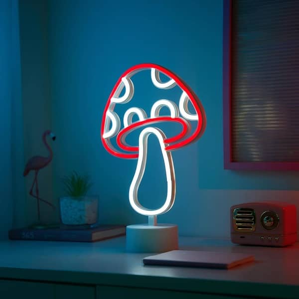 neon table lamp