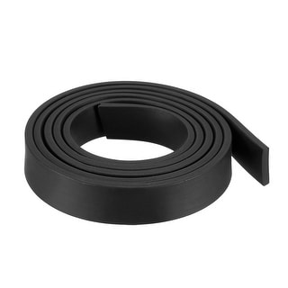 Solid Rectangle Rubber Seal Strip 15mm Wide 3mm Thick, 1M Long Black ...