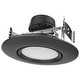 10.5 W LED Retrofit Downlight Gimbaled 120 V CCT Selectable Black - Bed ...