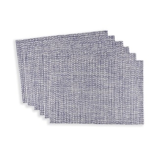 Bow Knot Textiline Placemat - Set of 6 - 17 x 13 inches - Bed Bath ...