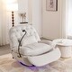 Power Swivel Recliner Chair Sofa Smart Rocking Chair Nap Chair, Beige ...