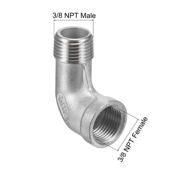 Pipe Fitting Elbow Male to Female Thread Hose Connector Adapter ...