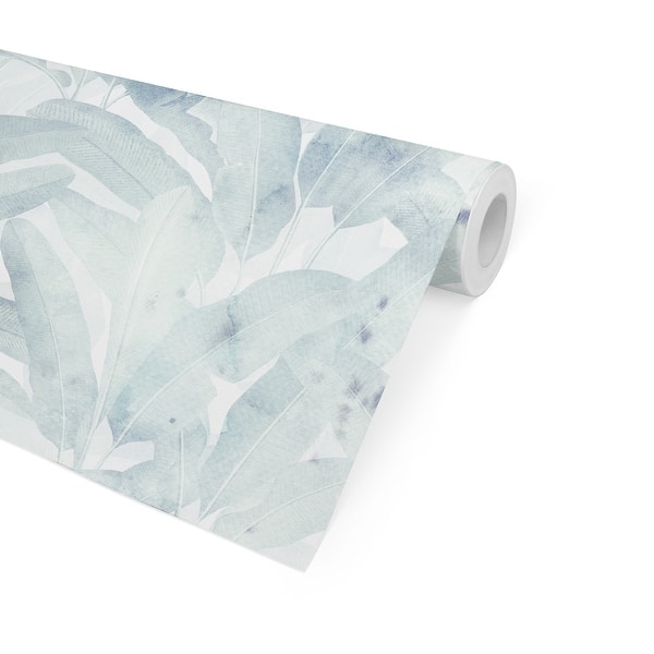 MUSA LIGHT GREEN Peel and Stick Wallpaper By Kavka Designs - 2' x 16 ...