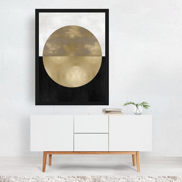 Kuala Lumpar Malaysia Gold Sphere Painting Abstract Art Print/Poster ...
