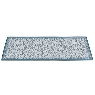 Elegant Medallion Scroll Skid-Resistant Accent Rug - Bed Bath & Beyond ...