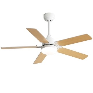 Energy Saving 42 Inch Ceiling Fan 5 Plywood Blade Noiseless Reversible ...