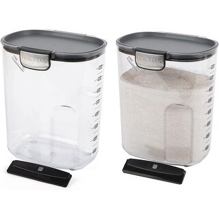Progressive International ProKeeper+ Clear Plastic Airtight Food Baker ...