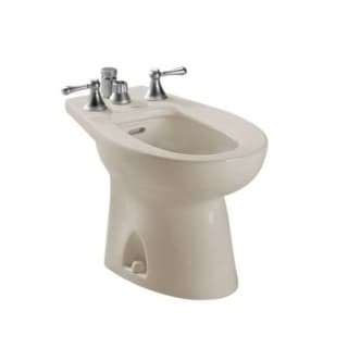 TOTO Piedmont Floor Mounted Porcelain Vertical Bidet with Four Hole ...