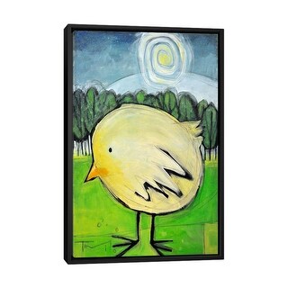 iCanvas "Cute Chick" by Tim Nyberg Framed Canvas Print - Bed Bath ...