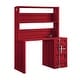 Roomfitters Cargo Writing Desk with Hutch, Industrial Shipping ...