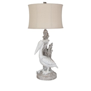 Pelican Resin Coastal Table Lamp - 38.5" - Bed Bath & Beyond - 27483380
