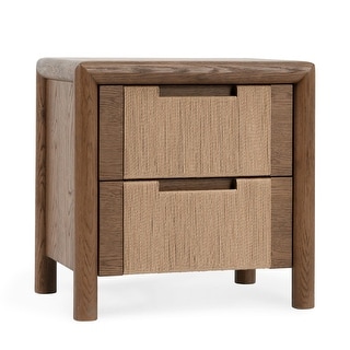 Classic Home Corda Oak Nightstand - Bed Bath & Beyond - 40549752