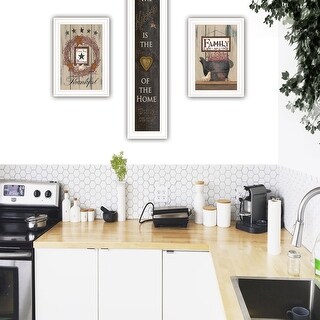 TrendyDecor4U Farmhouse "The Primitive Kitchen vignette" 3-Piece ...