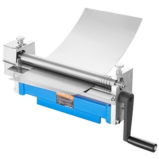 VEVOR Slip Roll Machine, with 2 Detachable Rollers for Low Carbon Steel ...