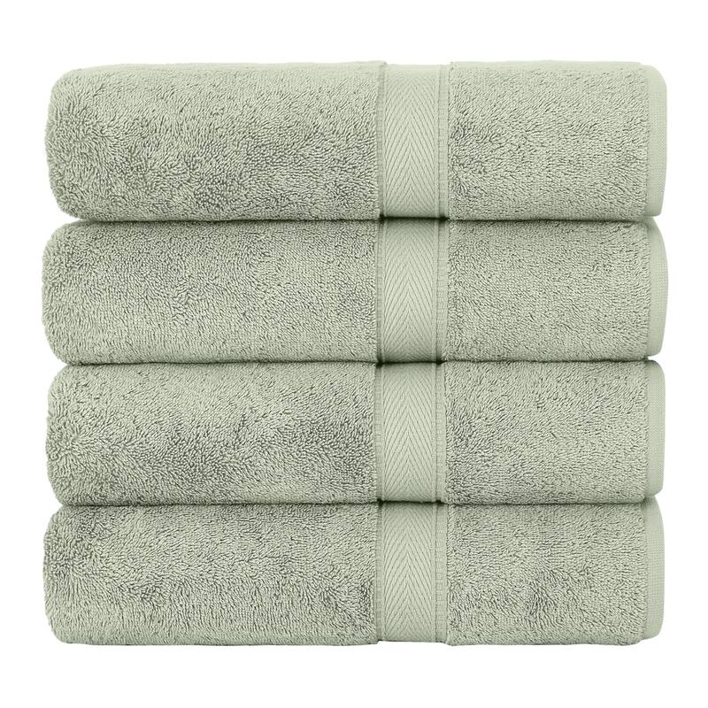 Authentic Hotel and Spa Turkish Cotton Bath Towels (Set of 4) - On Sale ...