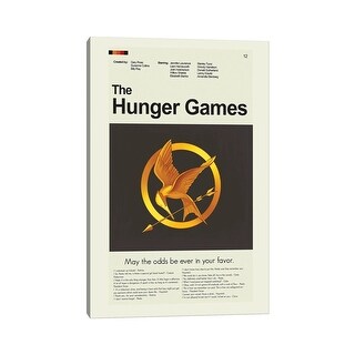 iCanvas "The Hunger Games" by Prints and Giggles by Erin Hagerman ...