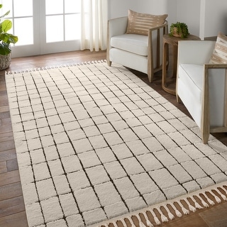Catanza Geometric Cream/ Ivory Area Rug - On Sale - Bed Bath & Beyond ...