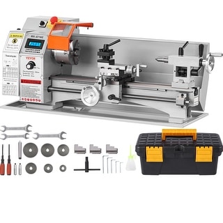 VEVOR Compact Metal Lathe Precision Desktop Metalworking Lathe for ...