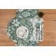 Everview Sage Botanical Quilted Table Runner 14" x 51" - Bed Bath ...