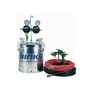 Binks 2.8 Gal Tank Outfit with Trans Tech 98-3146 - 1 Each - Bed Bath ...