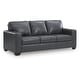 Signature Design by Ashley Bolsena Gray Queen Sofa Sleeper - 85" W x 38 ...