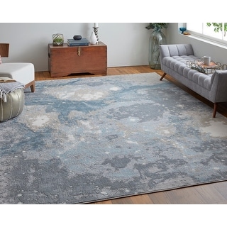 Oria Abstract Industrial Area Rug - Bed Bath & Beyond - 37872569
