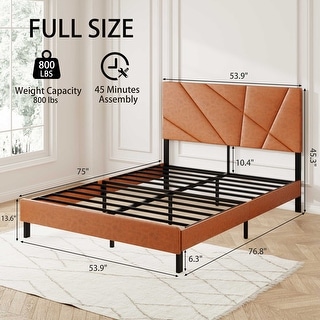 Full size metal bed frame - Bed Bath & Beyond - 43079369